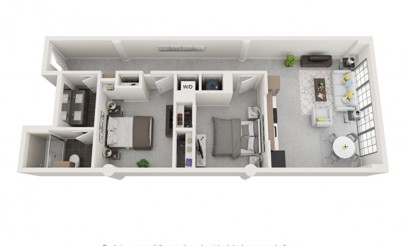 Studio-3 Bedroom Apartments for Rent | The Flats at Ponce City Market